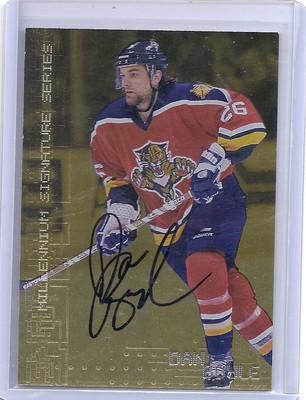 99-00 1999-00 BE A PLAYER MILLENNIUM DAN BOYLE AUTOGRAPH GOLD 114 ...