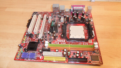 Mainboard Motherboard MSI N1996 K9AGM2 MS-7327 Ver 1.1 Socket AM2 686 ...