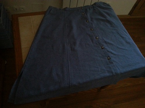 Jupe NEUVE Xxl - AFIBEL - gris/bleu clair Femme | eBay