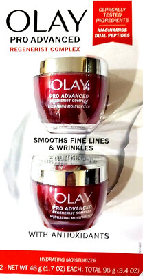 Olay Pro Advanced Regenerist Complex 2 Pack 1.7 Fl Oz Moisturizer ...