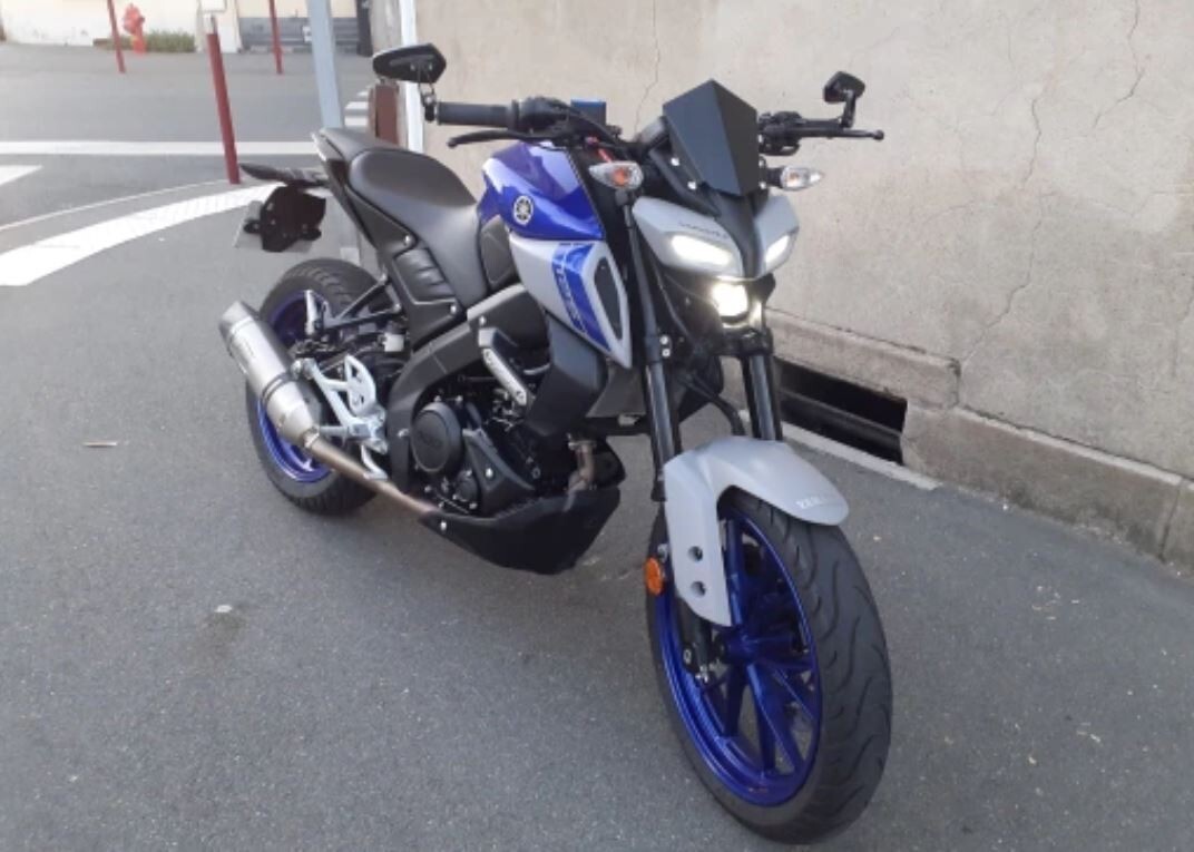 YAMAHA MT125 MT 125 MT-125 ALUMINIUM MOTORCYCLE SCREEN | 2020 2021 2022 ...