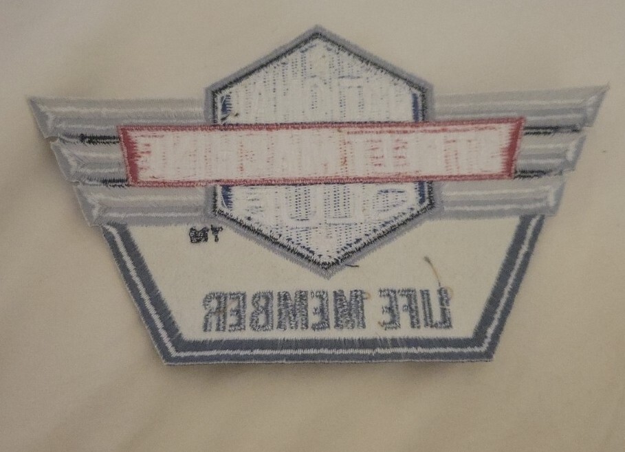 National Street Machine Club Life Member Embroidered Patch MotorCycle ...