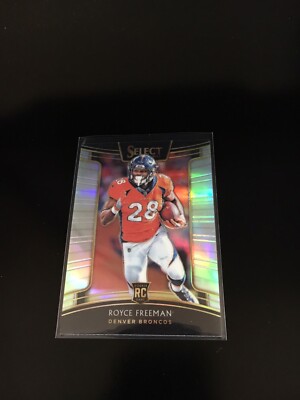 Royce Freeman, 2018 Select Prizm Concourse Rookie Football Card ...