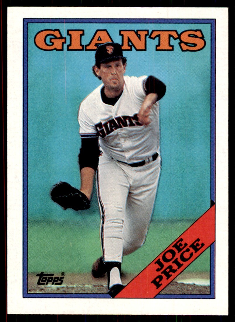 1988 Topps Joe Price Baseball Cards #786 | eBay