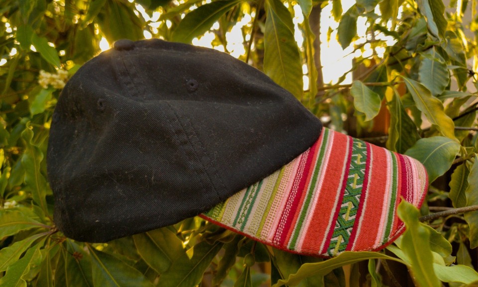 Pendleton embroider baseball cap hat stripe southwest Aztec Navajo ...