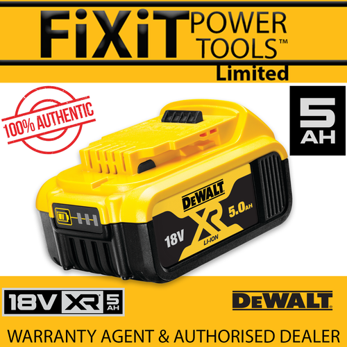 Dewalt 18V 5.0Ah BATTERY DCB184 N394624 DCB184-XJ Lithim XR li-ion NEW ...