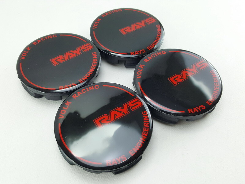 Center Caps Hub Wheel SW60 Front 59mm. Back Logo Red 57mm. Car Racing ...