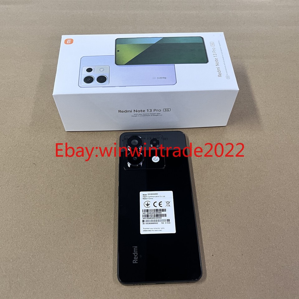 Xiaomi Redmi Note 13 Pro 5G Snapdragon 7s Gen 2 128/256/512GB 200MP TripleCamera | eBay