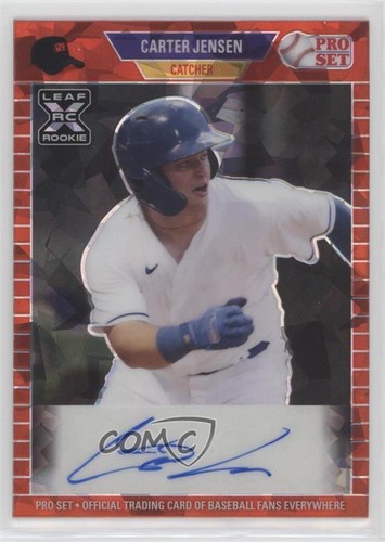 2021 Leaf Pro Set Metal - 1989 Pro Set Autographs Carter Jensen #PA-CJ1 ...