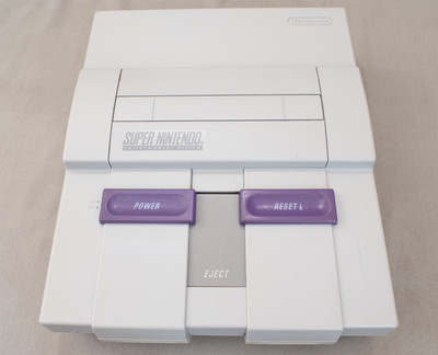 Super Nintendo Console SNS-CPU-GPM-02 RECAPPED TESTED WORKS! (Super NES ...
