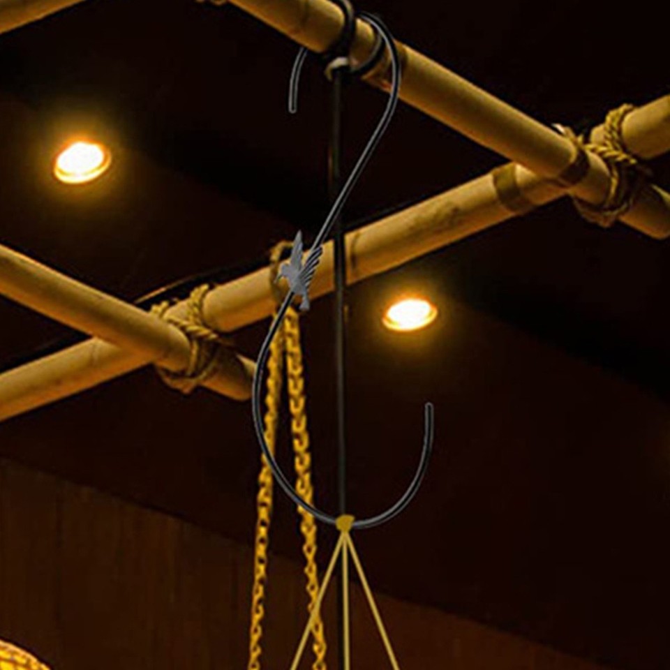 4Pcs Outdoor Plant Hooks Bird Feeder Hooks S-shaped Hooks Outdoor ...