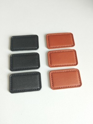6 pcs of Tumi Small Monogram Initial Patch Leather Luggage Adhesive | eBay