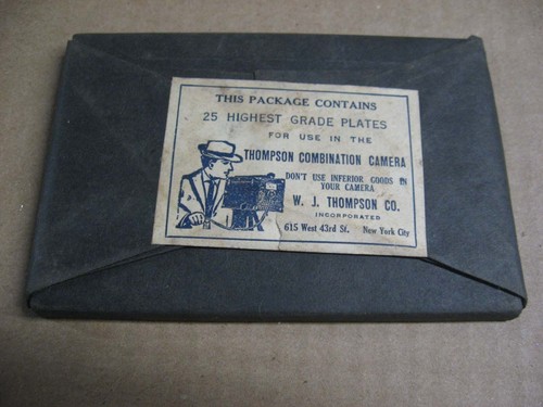 25 THOMPSON COMBINATION CAMERA METAL TINTYPE FERROTYPE PLATES FOR ...