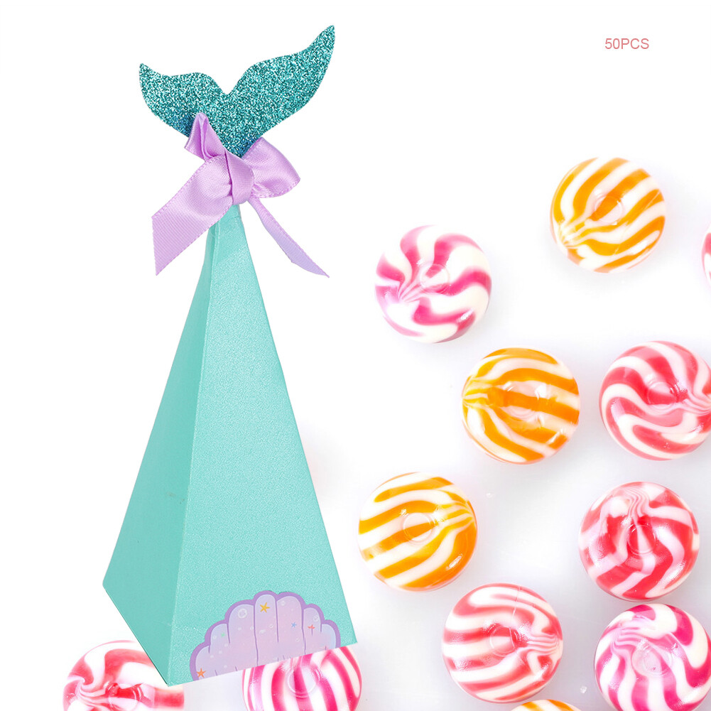 Gift Boxes Paper Fishtail Shape Candy Bags Gift Package For Wedding ...
