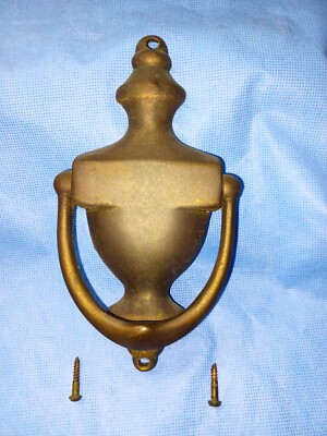 Vintage Solid Brass Door Knocker | eBay
