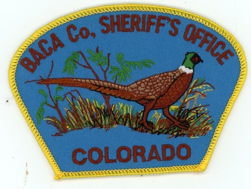 COLORADO CO BACA COUNTY SHERIFF OFFICE NICE SHOULDER PATCH POLICE | eBay
