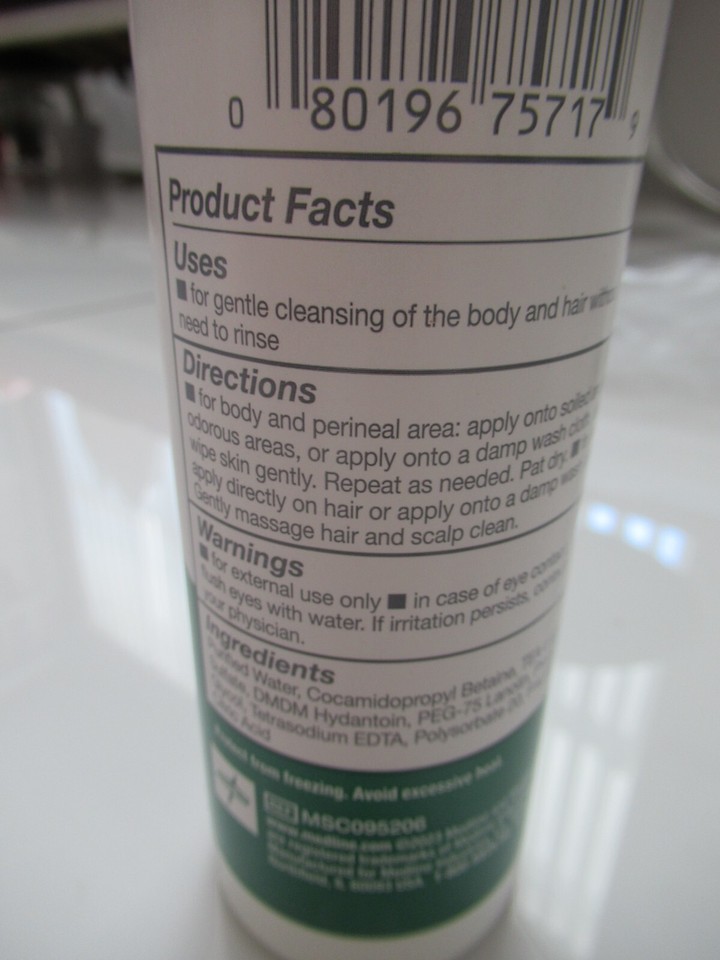 Medline Remedy Essentials Spray Cleanser, Scented 8 Fl Oz LARGE Best ...