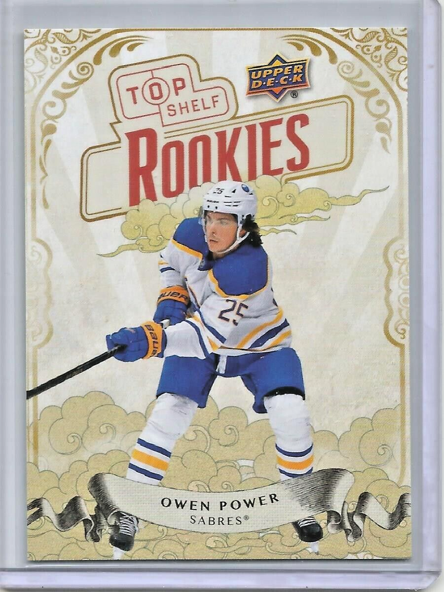 Owen Power 2023 Upper Deck Top Shelf NSCC Redemption Rookie (TS-3) | eBay