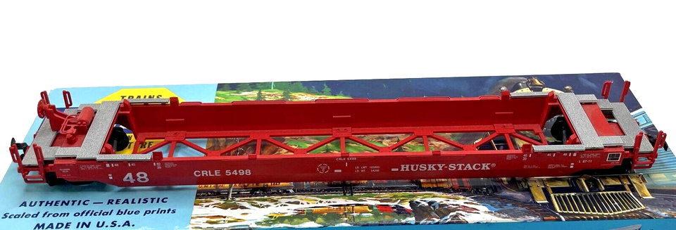 HO ATHEARN 5905 GUNDERSON HUSKY STACK CAR COE RR LEASING CRLE 5498 ...