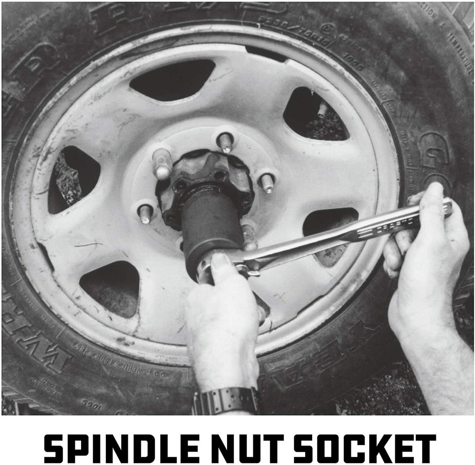 Dodge Ram 4X4 Front Axle Hub Spindle Nut 1-11/16" SOCKET 43MM D44 D60 ...