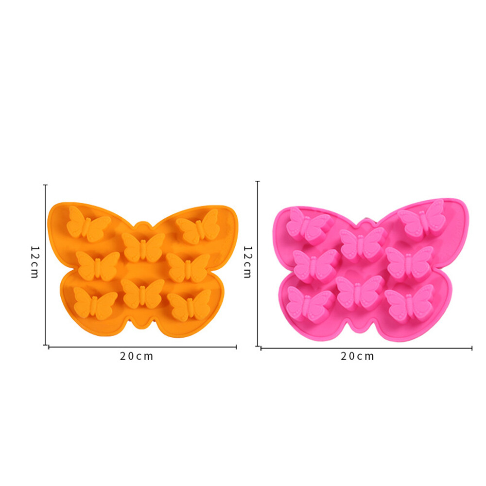 Butterfly Cake Mold Ice Tray Candy Baking Cookie Mould Silicone ...