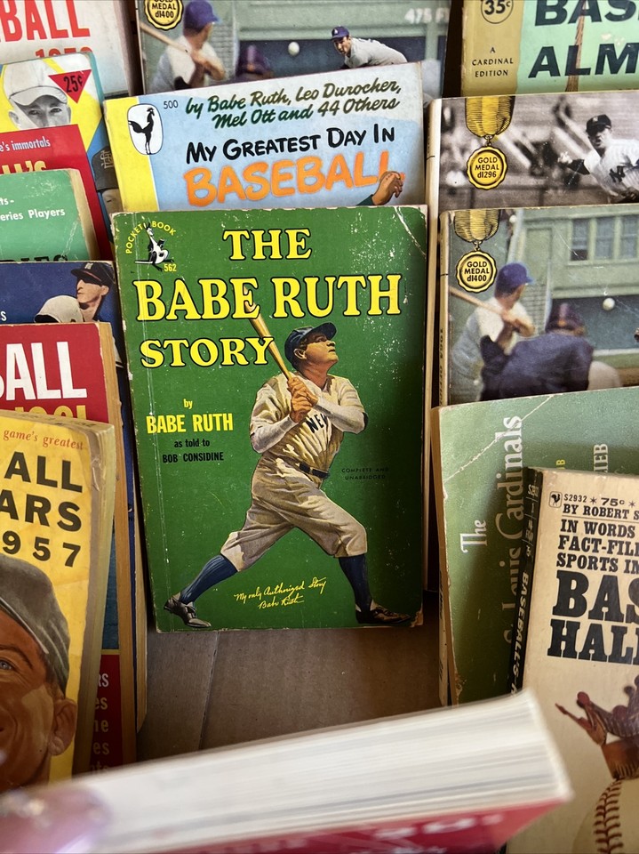 Set ot 26 Vintage Baseball Collector’s Fan Books | eBay