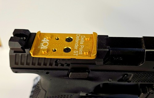 CZ Shadow 2 Compact Vortex Defender ST optic plate. Gold. 7075 alum | eBay