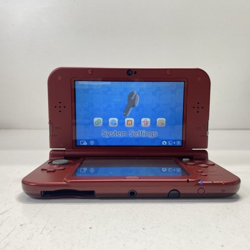 Nintendo New 3DS XL (RED-001) Handheld - Metallic Red | eBay