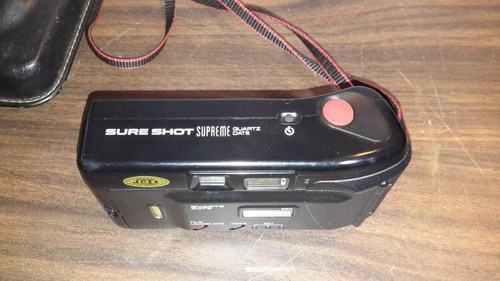 CANON SURE SHOT SUPREME QUARTZ DATE FILM CAMERA 38MM WITH CASE | eBay