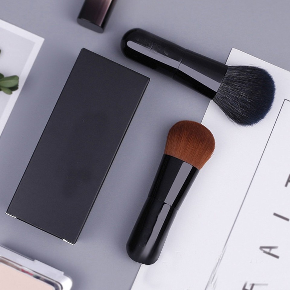 Foundation Blending Brush Soft Blush Loose Powder Cosmetics Makeup ...