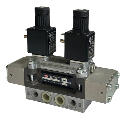 NEW HERION TECHNOMATIC 2550805 SOLENOID VALVE W/ 0200 48V COILS 50Hz 2 ...