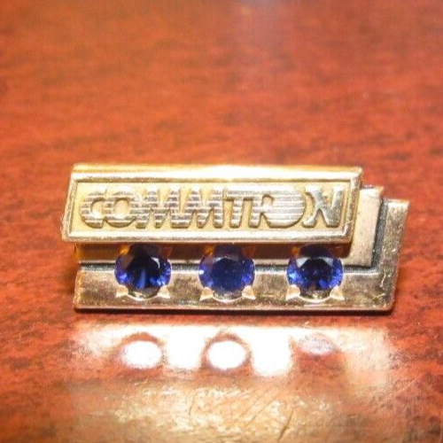 Vintage COMMTRON Corporation 15 Year Employee Pin - 1/10th 10KT Gold ...