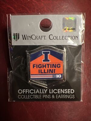 University Of Illinois Fighting Illini Collectible Pin By WinCraft New ...