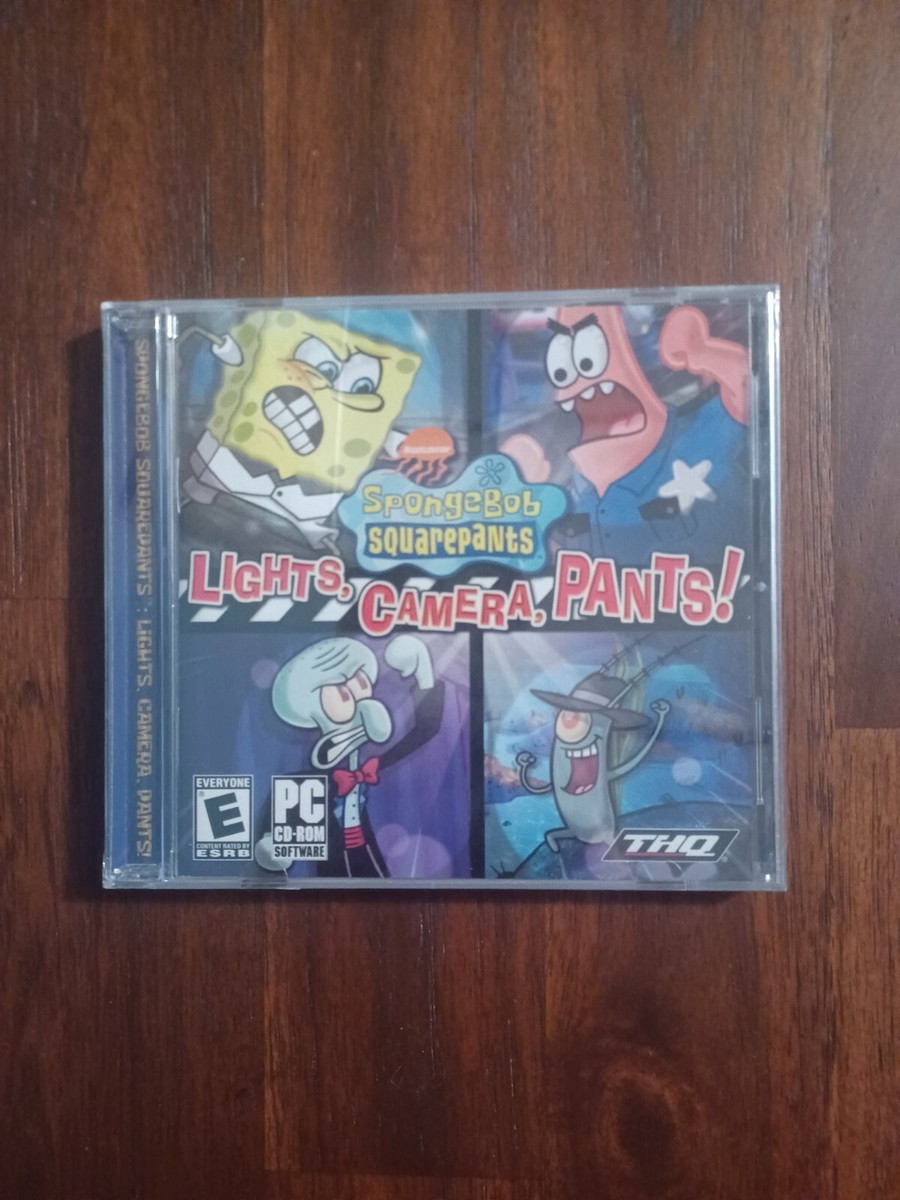 Spongebob Squarepants Lights Camera PS2 GAMES] Spongebob Squarepants