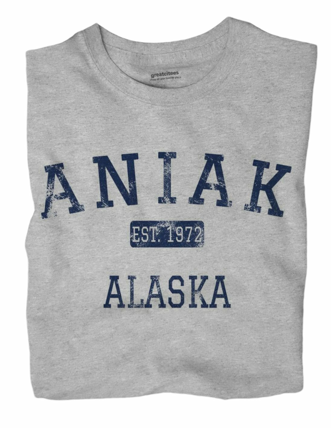 Aniak Alaska AK T-Shirt EST | eBay