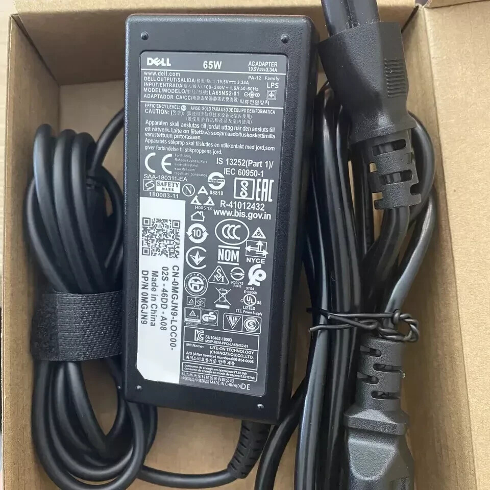 LOT10- Dell 65W AC Adapter Charger OptiPlex 3040 7040 3060 7050 3070 ...