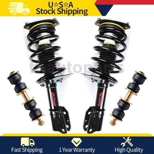 4 Front Shocks Struts Sway Bar Link Kit For Oldsmobile Silhouette 2004 ...