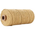 Artisan Macrame Rope 100% Natural Cotton Twisted Cord Craft String DIY ...