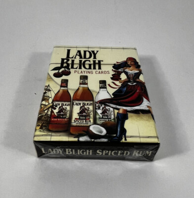 Lady Bligh Deck of Playing Cards NIP Spiced Rum Advertising | eBay