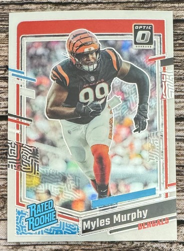 2023 Donruss Optic Myles Murphy Rated Rookie Base #222 Cincinnati ...