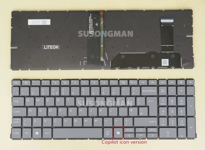 New UK Backlit Keyboard For HP EliteBook 660 G11 665 G11 no frame black ...