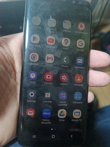 SAMSUNG GALAXY S8+ G955F MIDNIGHT BLACK LCD DISPLAY SCREEN FAULTY | eBay UK