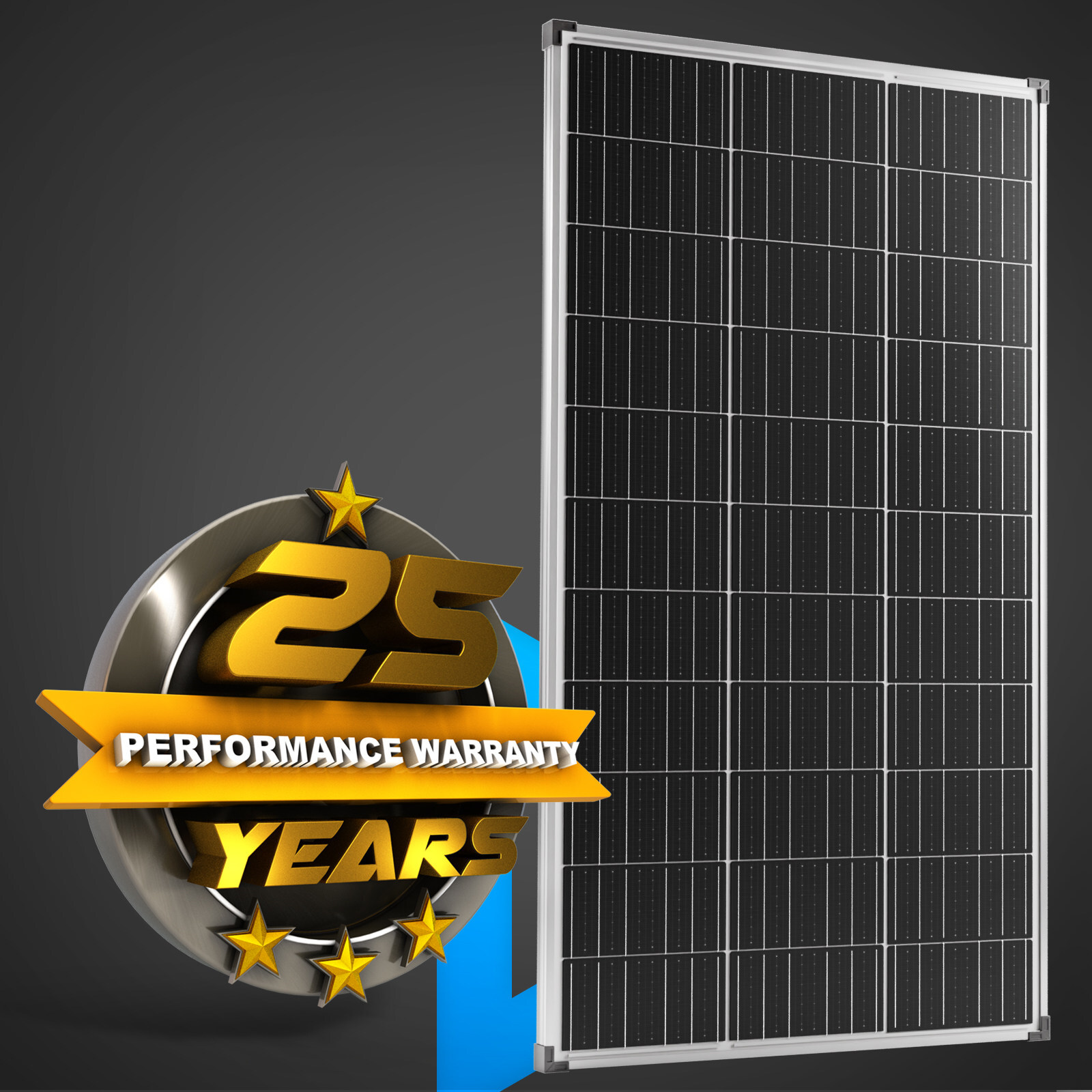 350W Solar Panels Kit 350 Watt 12V Mono Portable Home Caravan Camping ...
