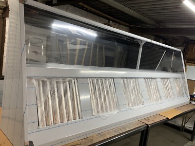 Commercial Kitchen Extraction Hood 4000mm Kit /full Extraction System ...