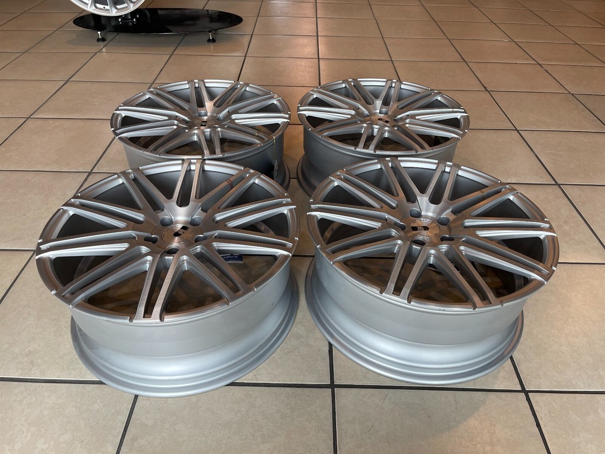 Xo Wheels Milan Silver Niche M164 ANZIO Gloss Black 22x9 +38 5x112mm