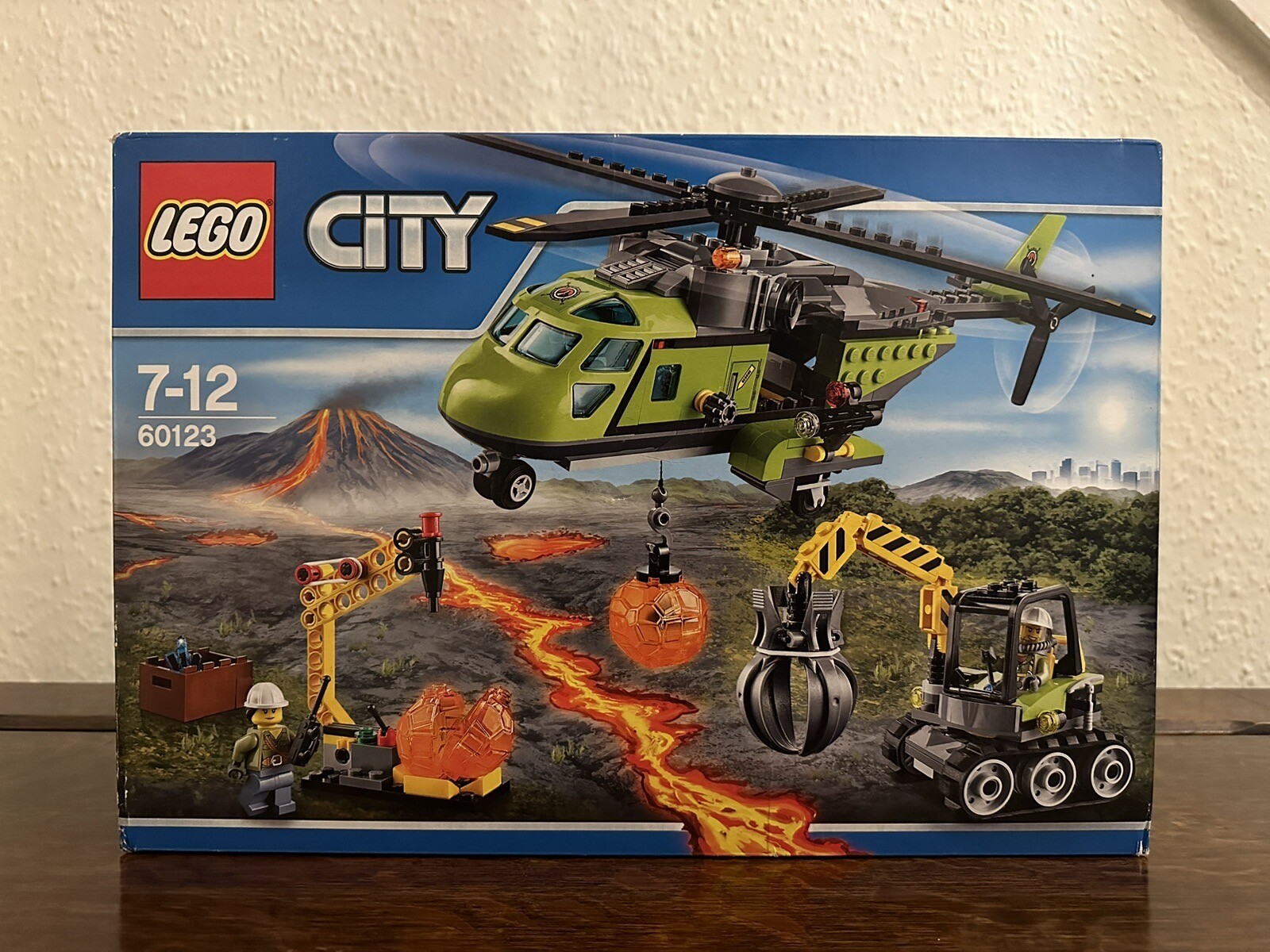 LEGO CITY: Volcano Supply Helicopter (60123) for sale online | eBay