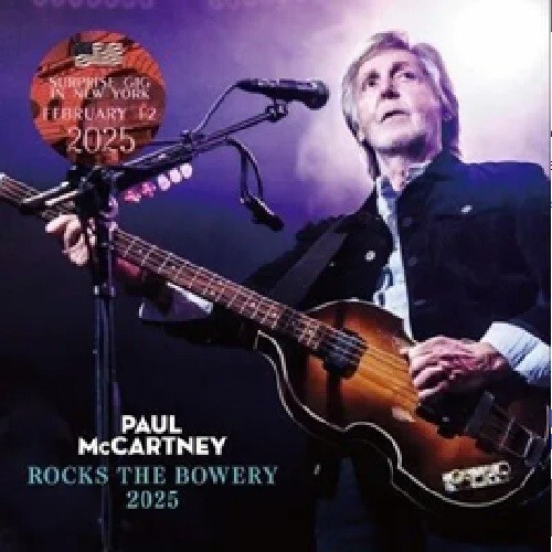 PAUL McCARTNEY / 2025 ROCKS THE BOWERY 2CD NEW!! | eBay