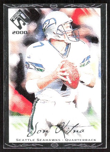 2000 7931B Pacific Private Stock Silver Jon Kitna 037/330 Seattle ...