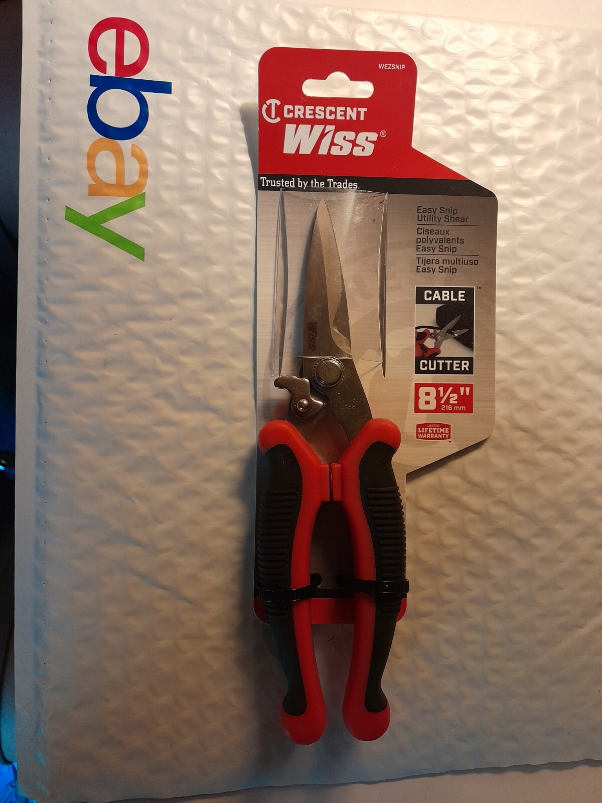 Crescent Wiss Wezsnip 8-1/2" Ez Utility Snip | eBay