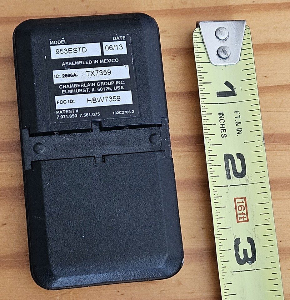 953ESTD Chamberlain Garage Door Opener Remote FAST SHIPPING C1A | eBay